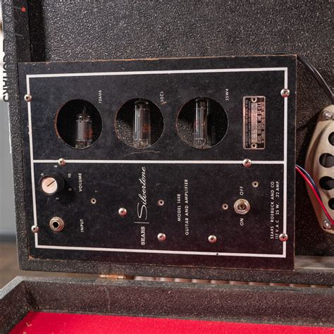 1960s Sears Silvertone Model 1448 Guitar And Amplifier Case Ish Guitars