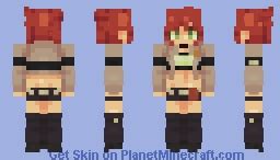 Riyo Reaper Gachiakuta Minecraft Skin