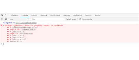Nodejs Nodejsexpress Vue Cli3 App Error Cannot Set Property Render