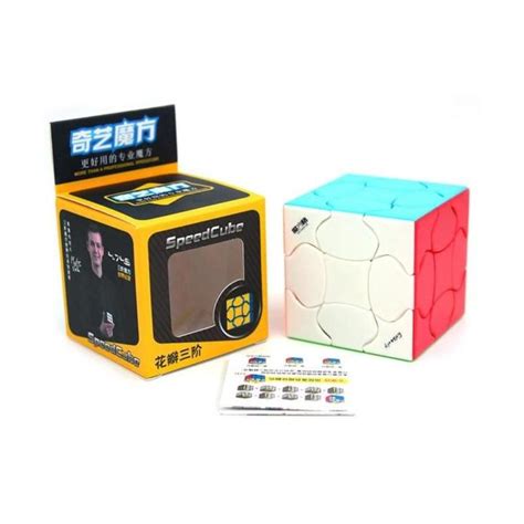 Qiyi Speed Fluffy 3×3 Rubik Cube Magic Cube Stiker Less Daraz Pk