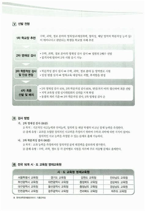 알라딘 미리보기 한국과학영재 올림피아드 기출문제집 과학 중2