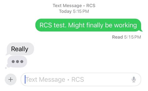 Never Thought Id See The Day Rcs On Iphone Is Now Active With Ios 18