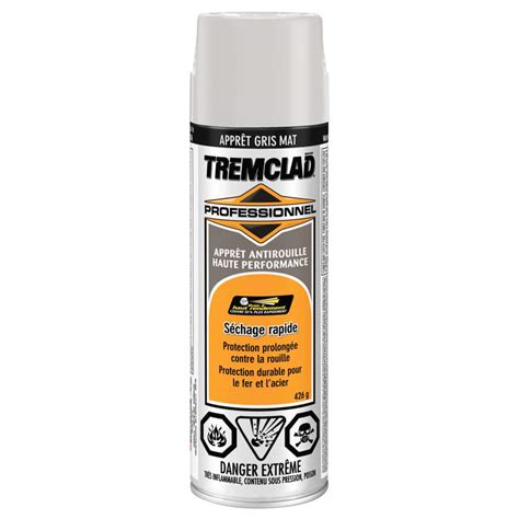 Tremclad Professional High Performance Rust Enamel Aerosol Spray Primer G Canadian Tire
