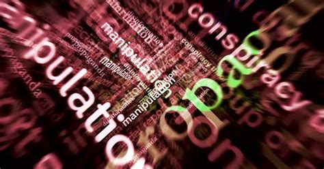 Fake News Propaganda Conspiracy Theories Disinformation Manipulation News Titles Loop Stock