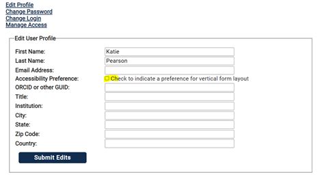 Accessibility Options