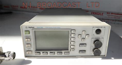 Agilent E B Power Meter With Sensor EPM Series N I Broadcast Ltd