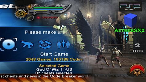 How To Use Codebreakar 10 1 On AetherSX2 2048 Games Cheat Codes God Of War 2 Poco F5 YouTube
