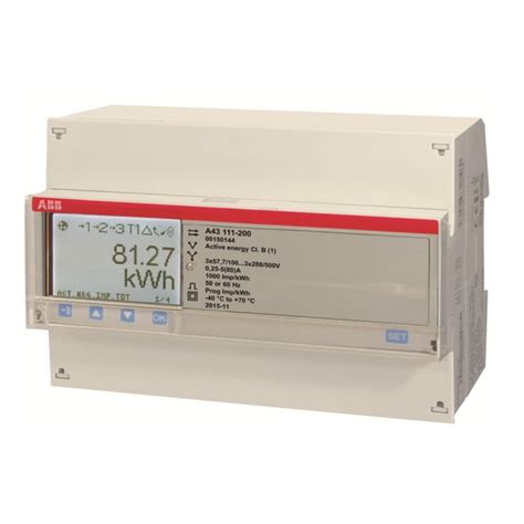 Abb Power Meter Modbus At Jose Nicoll Blog