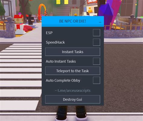 Be Npc Or Die Scriptrb