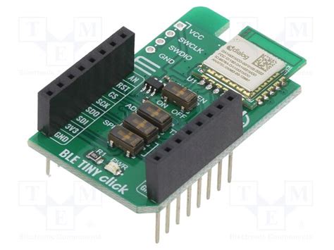 Ble Tiny Click Mikroe Click Board Prototype Board Comp Da14531mod