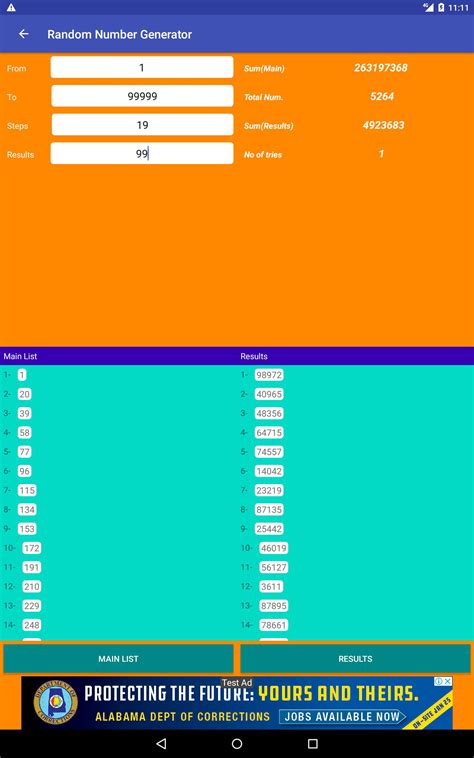 lottery random number generator für android apk herunterladen