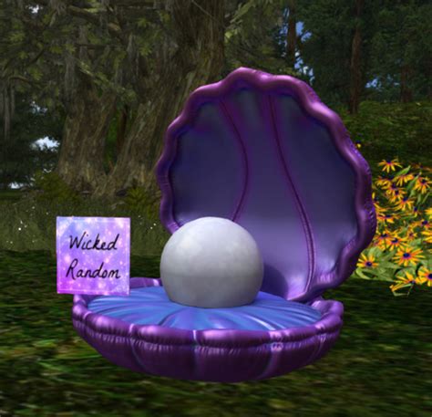 Second Life Marketplace 1 Yokai Mermaid Festival Pearl Shell Float Decor Rare