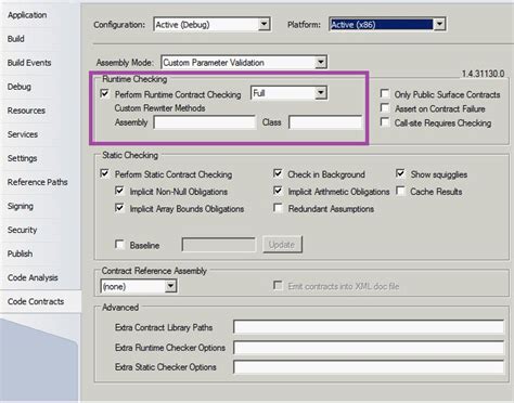 Code Contracts Part 3 Runtime Checker And Basic Contracts Amy