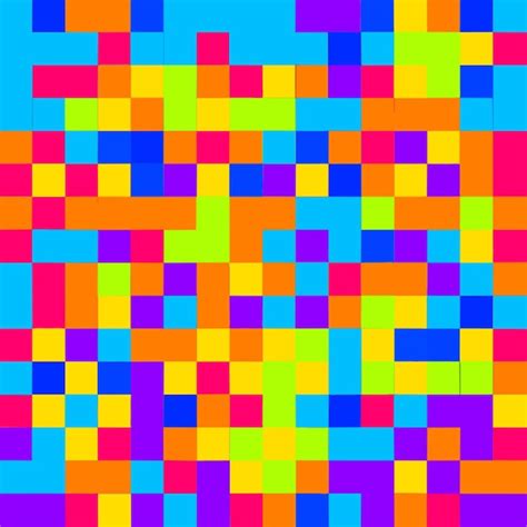 Premium Vector Pixels Mixed Pattern Vector Illustration