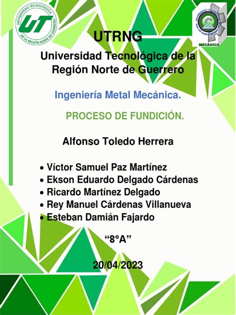 Proceso De Fundicion Pdf Metalurgia Fundición Metalurgia