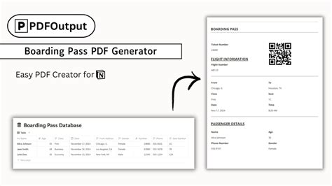 Boarding Pass Pdf Generator