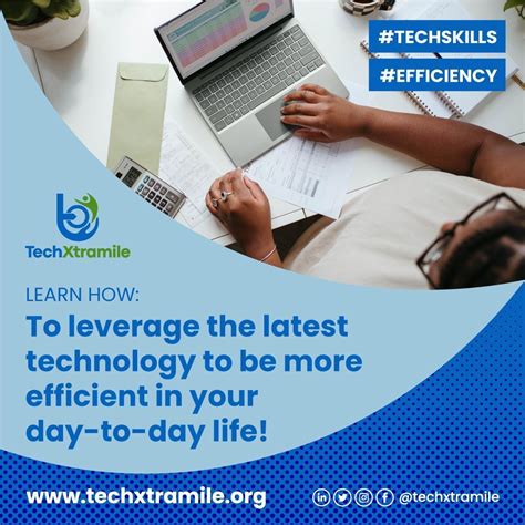 Techxtramile On Linkedin Techskills Efficiency