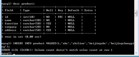 mysql错误 out of range value for column 字段 at row 1 程序员大本营