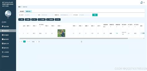 Springboot基于spring Boot的智慧养老服务系统的设计与实现 技术栈