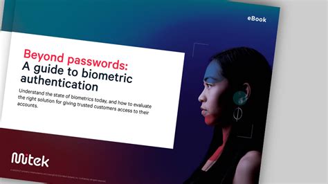 beyond passwords a guide to biometric authentication fis mitek