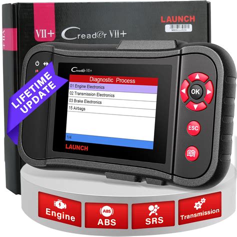 Buy 2023 New Launch X431 Creader Vii Car Code Reader Full Eobd Obd2 Scanner Scan Tool
