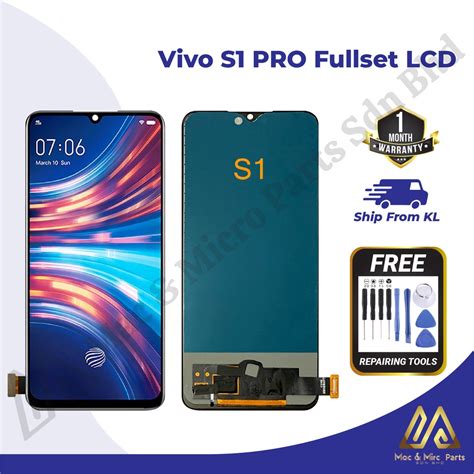 Vivo S Pro Malaysia Version Fullset Lcd Original Quality Touch Screen Digitizer Replacement