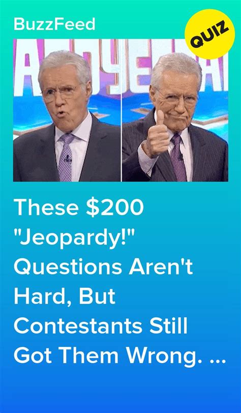 No Jeopardy Contestant Could Correctly Answer These 200 Questions — Can You Jeopardy