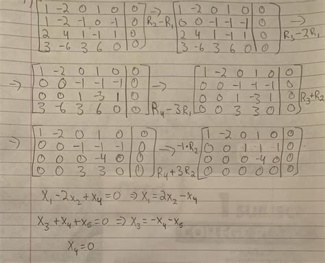 Solving System Of Linear Equations With Matrices Mathematics Stack Exchange