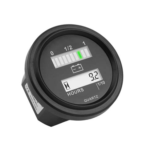Battery Indicator And Hour Meter And Voltage Meter Runleader