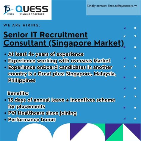 Khoa Nguyen Kevin On Linkedin Quess Senioritrecruiter Singapore