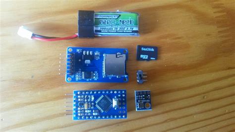 Jadiema Micro Rocket With Arduino Data Logger
