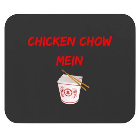 Graphic Chinese Food Apparelchicken Chow Mein 3 Mouse Pads Sold By Flickrinbox136 Sku 75638689