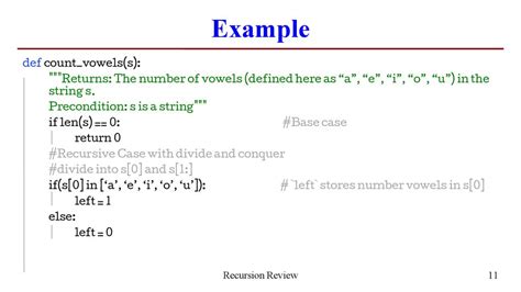 Recursion Review Spring 2019 Cs Ppt Download