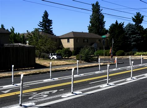 Four Offset Intersections Four Different Treatments Bikeportland