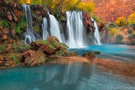 50 Foot Falls Havasu Canyon Az By Param Sandhu [1872x1248] R Earthporn