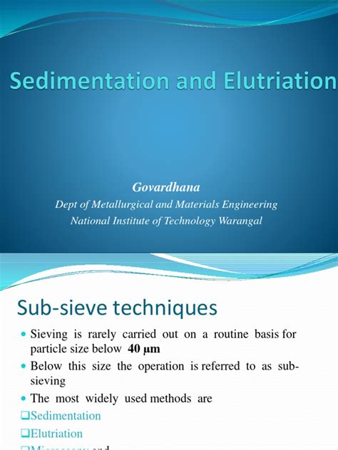 Characterizing Particle Size Distributions Below 40 μm Through