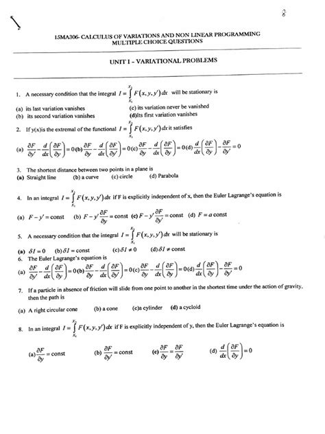 Maths Mcq Unit1 5 Sem6 Pdf