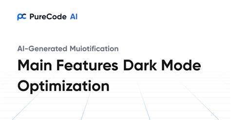 build great muiotification main features dark mode optimization