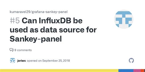 Can Influxdb Be Used As Data Source For Sankey Panel · Issue 5