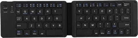 Cuifati Foldable Keyboard Bluetooth Wireless Keyboard With Keys Rechargeable Mini