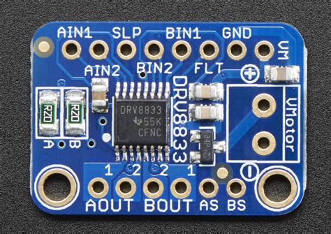 Overview Adafruit DRV DC Stepper Motor Driver Breakout Board Adafruit Learning System