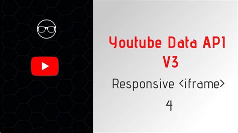 Youtube Data Api V Responsive Iframe And Styling YouTube