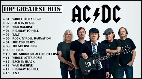 Ac Dc Greatest Hits Full Album 2022 The Best Songs Of Ac Dc Youtube