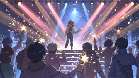 Free Anime Concert Energy Image Anime Manga Illustration Download