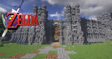 Zelda Ocarina Of Time Rebuilded Minecraft Map