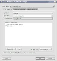 One Size Doesn T Fit All JDev G New Features ADF BC Entity Object Validation Rules Part Of