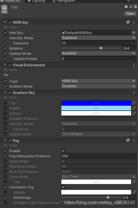 Unityhdrp，动态修改天空盒unity代码修改volume中sky Csdn博客