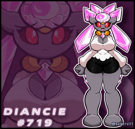 Anthro Diancie Commission By Sawcraft1 On Deviantart