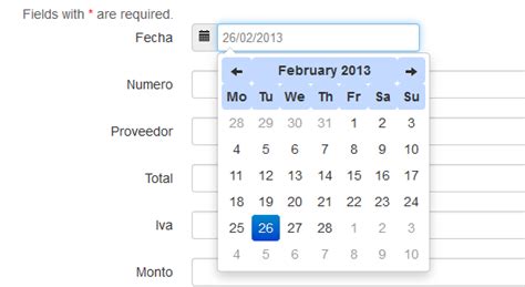 Php Yii Booster Datepicker Not Working Correctly Stack Overflow
