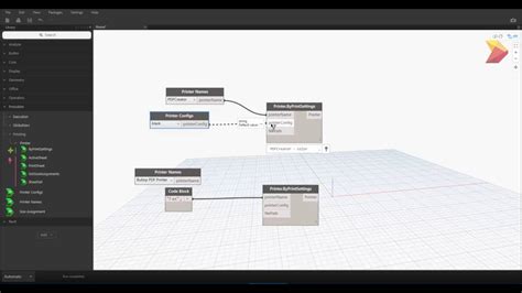 Printing Nodes 21 Select Printer Configuration Youtube